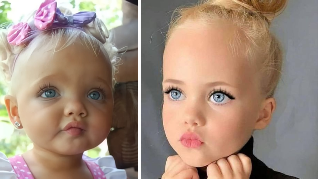 Ze werd bestempeld als ‘het mooiste meisje ter wereld’ toen ze 2 jaar ...