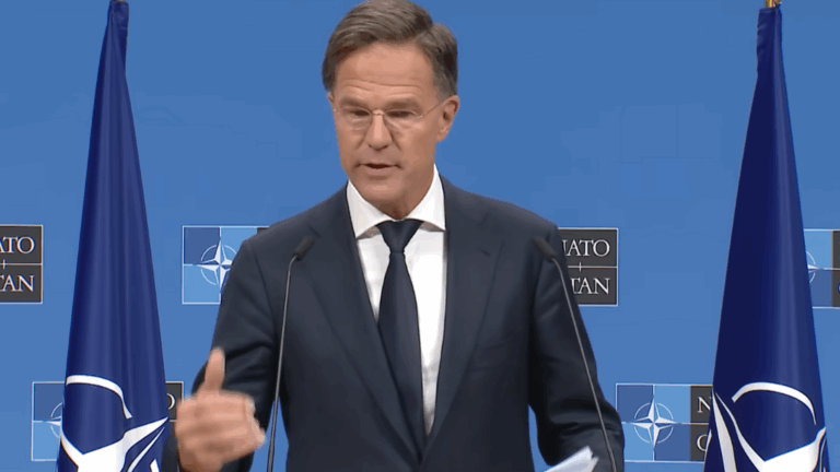 Mark Rutte onder vuur na stevige NAVO-toespraak over veiligheid in Europa