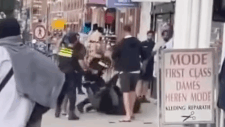 VIDEO: Nederlandse agent is klaar met zachte handjes en grijpt keihard ...